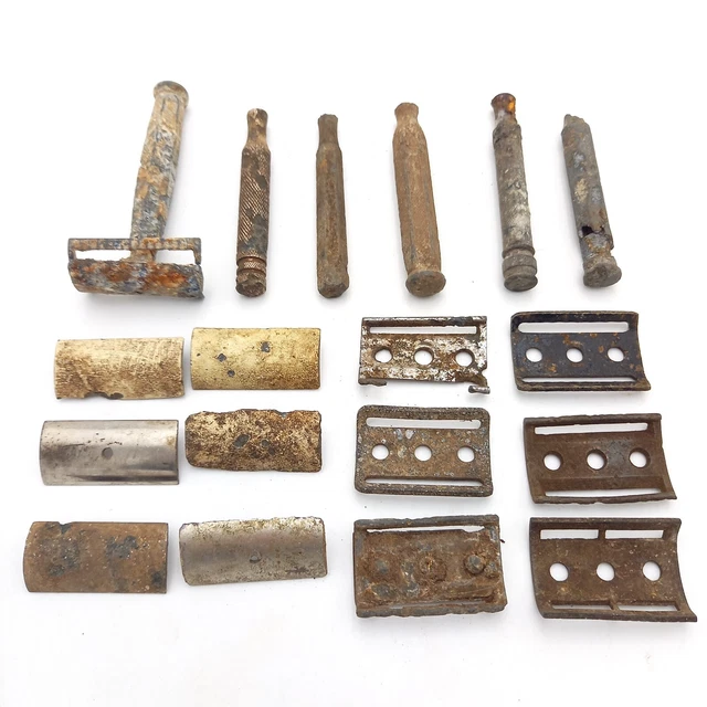 WW2 GERMAN ARMY Razors Lot Original Battlefield Finds Relics £31.62 ...