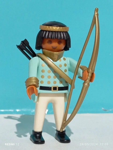 PLAYMOBIL FIGURINE PRINCE Archer Persan Ref Spécial Plus 4527 Perse ...