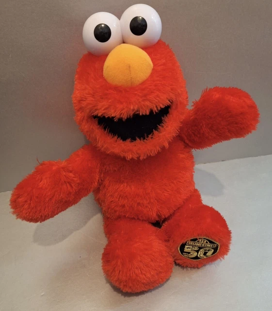TICKLE ME ELMO 50th Anniversary Sesame Street £12.50 - PicClick UK