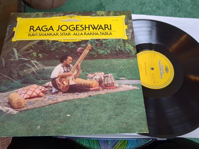 RAVI SHANKAR RAGA JOGESHWARI 1980 VINYL ALBUM 2531280 Deutsche Grammophon £3.99 - PicClick UK
