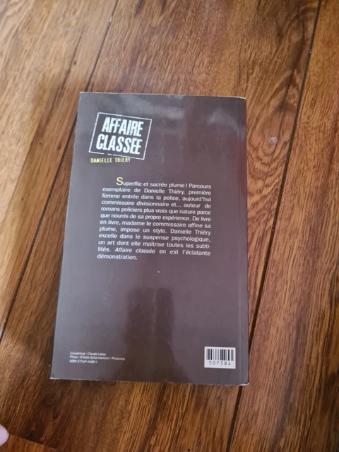 DANIELLE THIERRY, AFFAIRE classée gd format bon éta 2744144681 Danielle Thiery, EUR 2,00 ...