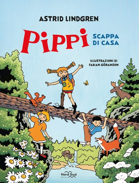 ASTRID LINDGREN FABIAN Göranson Pippi scappa di casa (Relié) EUR 46,90 ...