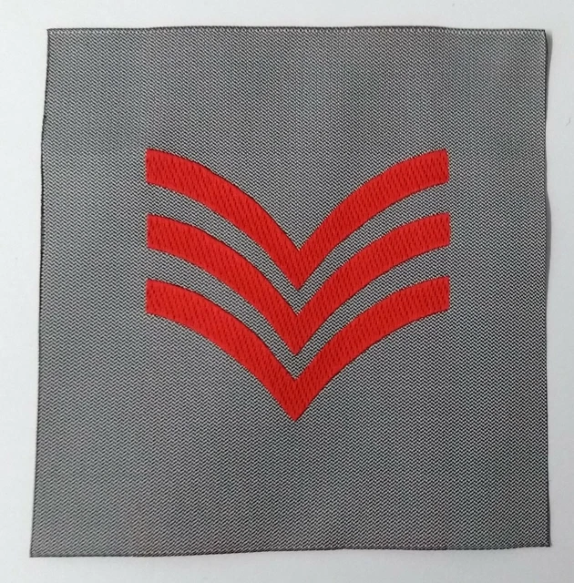 GENUINE BRITISH QARANC Q A Royal Army Nursing Corps Rank Patch SGT ...