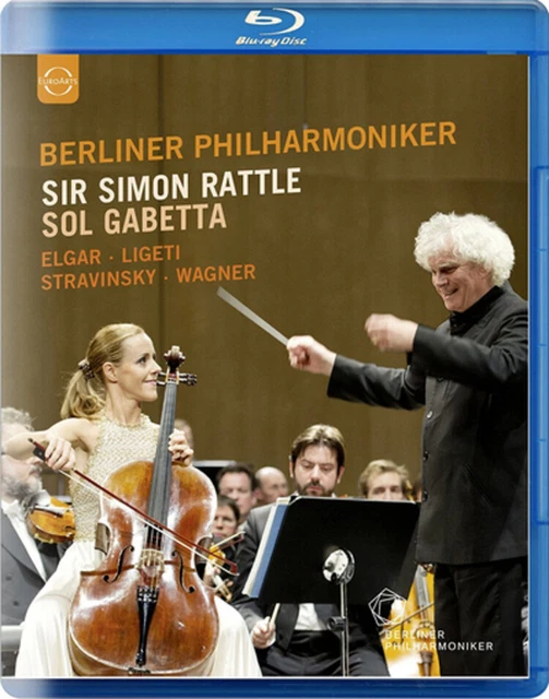 SIR SIMON RATTLE and Sol Gabetta (Blu-ray) Berliner Philharmoniker EUR 30,04 - PicClick IT