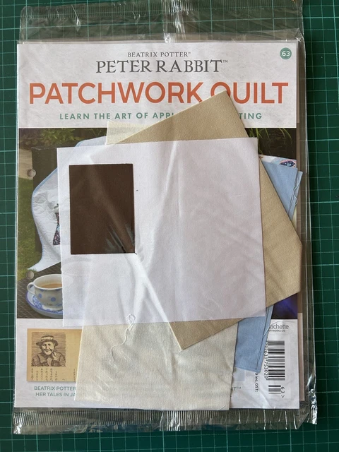 BEATRIX POTTER PETER Rabbit Patchwork Quilt Magazine No 63 Hachette NEW ...