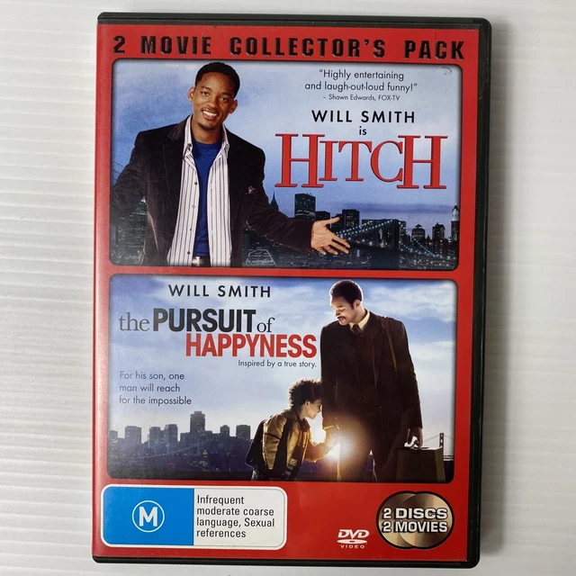 HITCH / Pursuit Of Happyness Dvd Set ~ Will Smith 2 Disc Set £3.06 ...