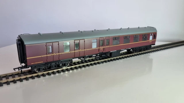 BACHMANN 30-180 BR mk1 brake second coach E34225, maroon, unboxed, from ...