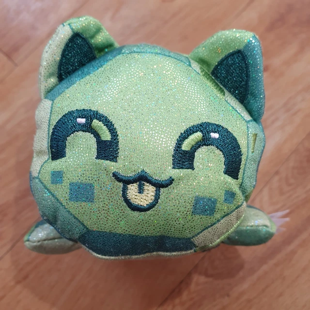 APHMAU MEEMEOWS CELESTIAL Green Emerald Cat Soft Plush Toy Litter ...