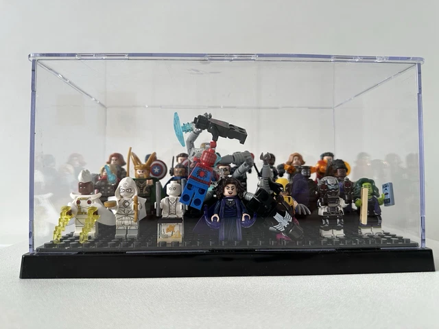 LEGO MARVEL MINI Figures Bundle In A Plastic Case £30.00 - PicClick UK
