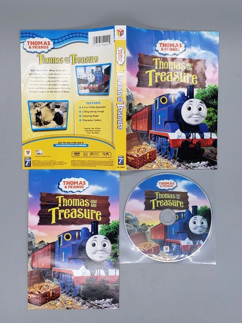 THOMAS AND FRIENDS Sodor's Legend of the Lost Treasure (DVD) DISC ONLY ...