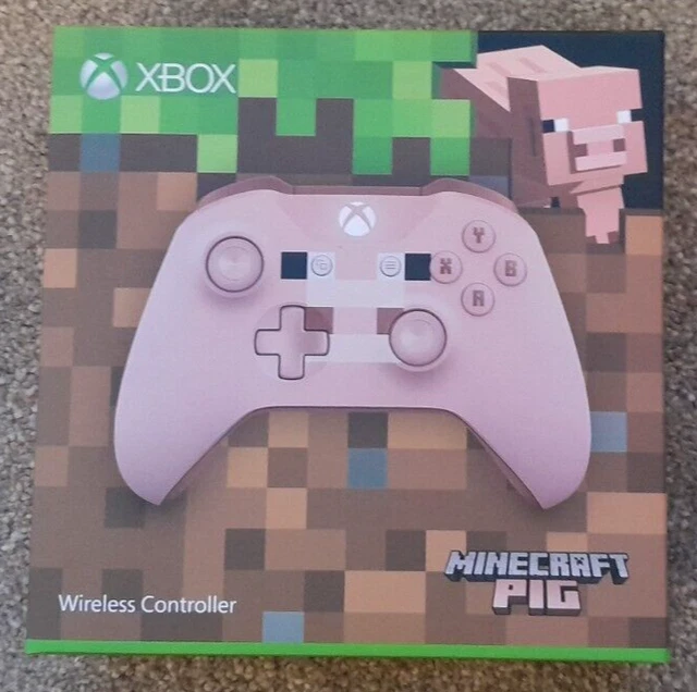 XBOX ONE MINECRAFT PIG Wireless Controller with DLC New £87.00 ...