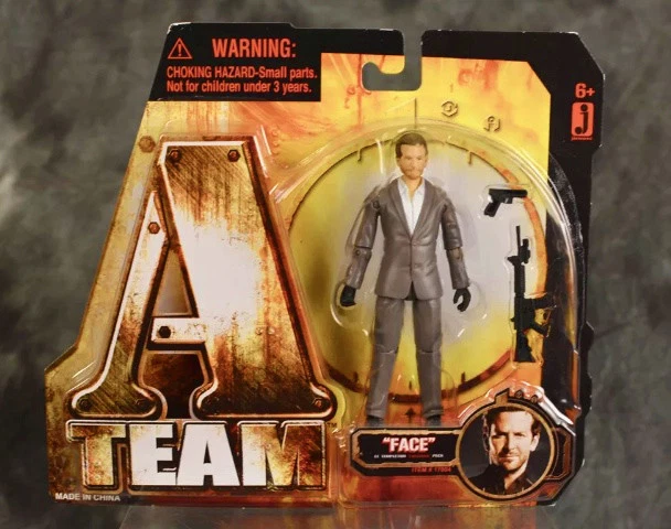 RARE A-TEAM MOVIE Face 4" Jazwares Figure / Custom Daniel Craig 007 ...