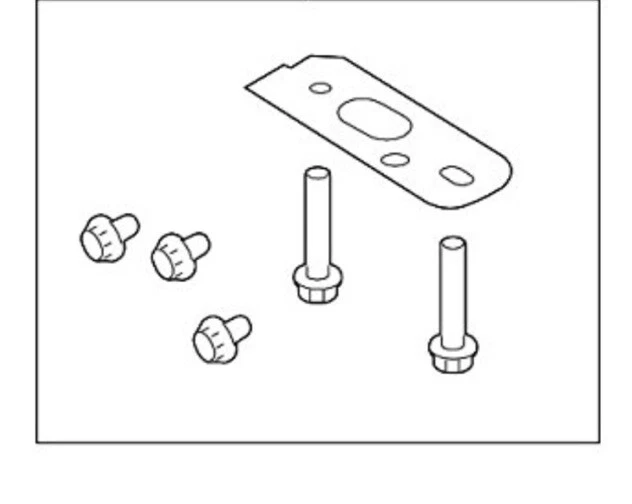 GENUINE FORD TURBOCHARGER Mount Kit Oem Bc3Z-6L612-A Pt132 EUR 84,69 ...
