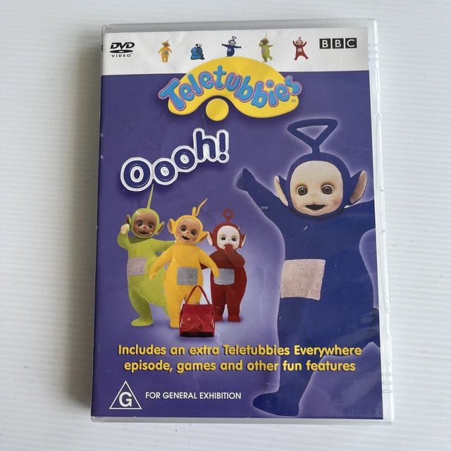 TELETUBBIES OOOH DVD Region 4 PAL - Acceptable Condition Has Scratches ...