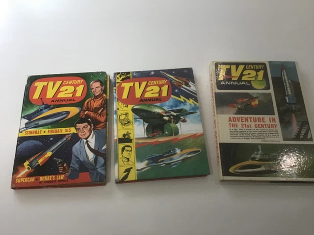 21 CENTURY TV Annual bundle 1965, 1966, 1967 £10.80 - PicClick UK