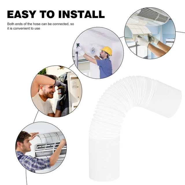 VENT HOSE AC Exhaust Extension Duct for Portable Air Conditioner £34.75 ...