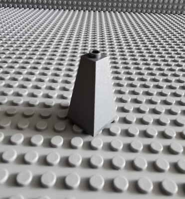 LEGO SLOPED STONE Roof Stone Roof Corner Slope 75 New Dark 2x2x3 Grey ...