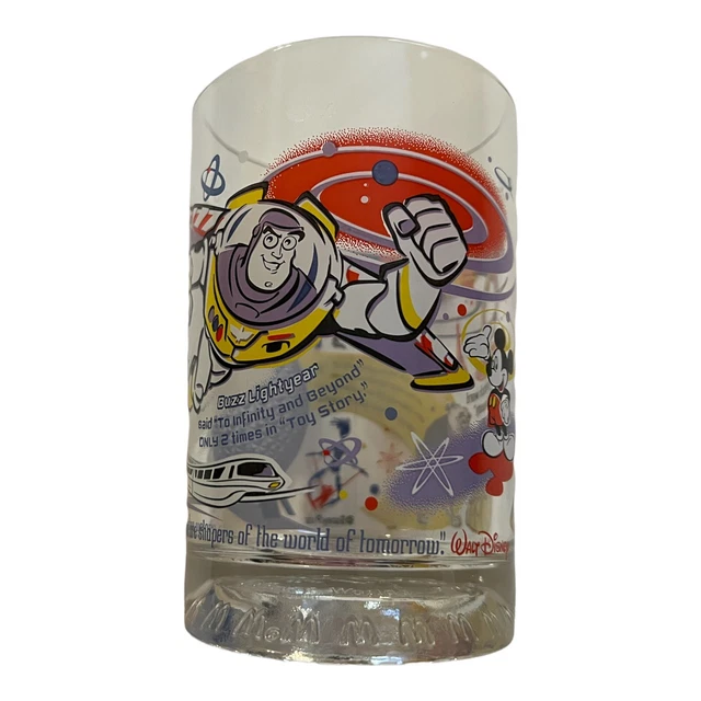 MCDONALDS DISNEY WORLD 100 Years of Magic Anniversary Glass Buzz ...