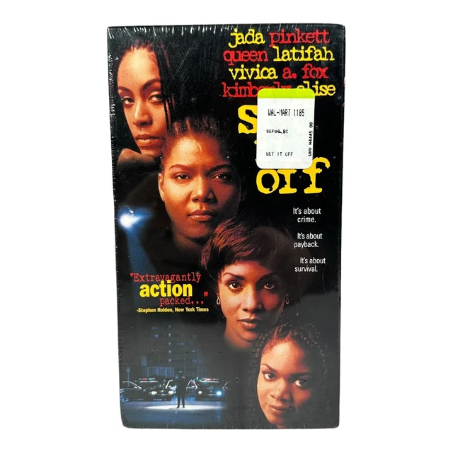 SEALED SET IT Off (VHS 1997) Brand New Queen Latifah Jada Pinkett ...