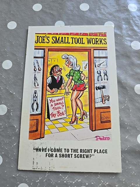 VINTAGE SAUCY SEASIDE Comic Postcard Sunny Pedro Series No 233 By Pedro ...