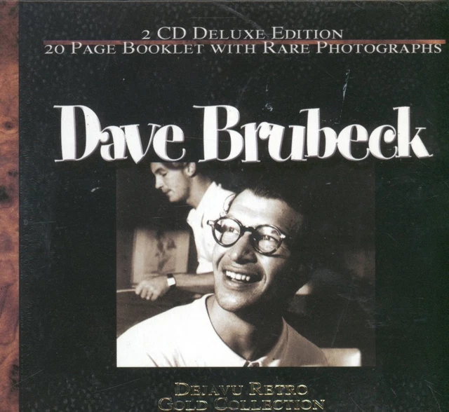 DAVE BRUBECK SELF-TITLED double CD Europe Proper (2) 2001 gold coloured ...