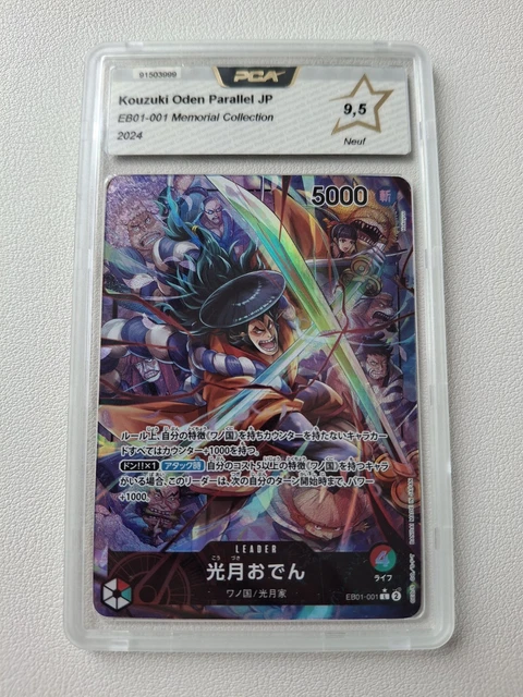 CARTE ONE PIECE PCA 9,5 Kouzuki Oden Parallel Leader JP Ultra Rare EUR 1,00 - PicClick FR