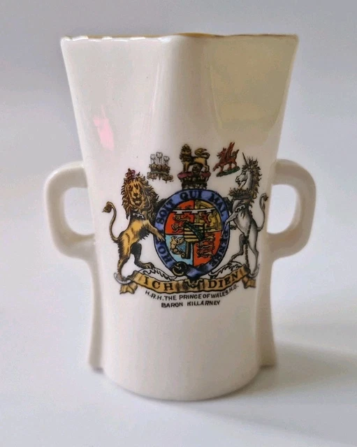 W.H. GOSS MODEL Of Irish Mather or Wooden Drinking Cup in Dorset county ...
