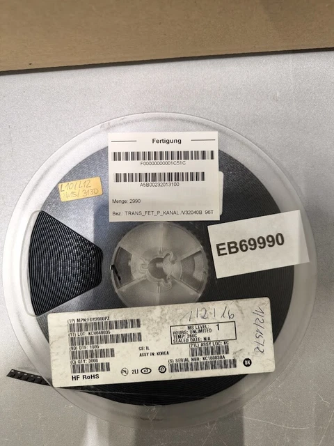 FDY2000PZ TRANSISTORS - 3000 Units, Used, Fully Functional $29.04 ...