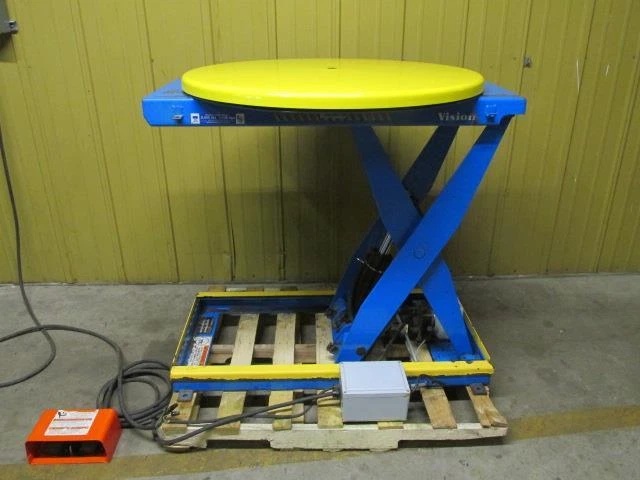 VISION BISHAMON VIS-2500 Hydraulic Scissor Lift Table 40" Round ...