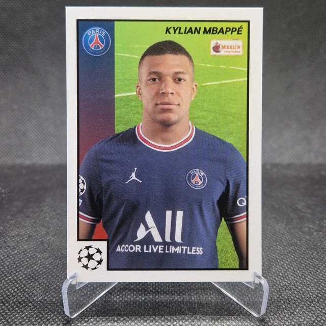 2021-22 TOPPS MERLIN Heritage 97 - Kylian Mbappe Paris Saint-Germain ...