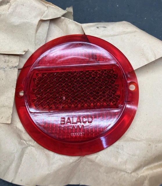 ORIG. NOS NEU DDR Lagerbestand MZ ETZ ETS ES Stoye Rücklicht Glas ...