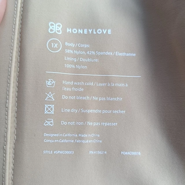 HONEYLOVE SCULPT WEAR Waist Hero Cincher Waist Definition Corset Nude ...