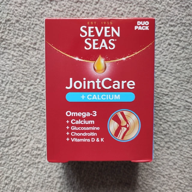 SEVEN SEAS JOINTCARE + Calcium DUO PACK 60 Tablets BBE 02/2026 £11.99 ...