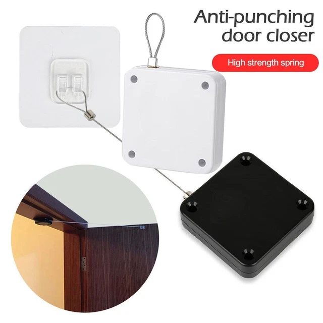 CONVENIENT PUNCHFREE DOOR Closer 800g Tension Closing Device for Easy ...