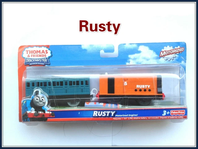 THOMAS THE Tank engine TRACKMASTER--- Rusty 【Compatible with all tracks ...