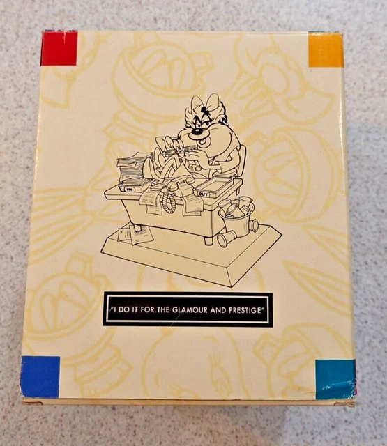 MRS TAZ TASMANIAN Devil Figurine Warner Bros. Studio Store Looney Tunes ...