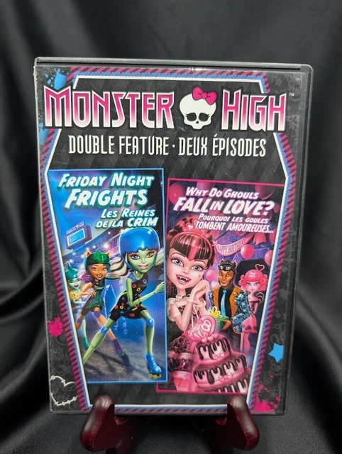 MONSTER HIGH DOUBLE Feature DVD Friday Night Frights/Why Do Ghouls Fall ...