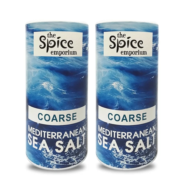 THE SPICE EMPORIUM Mediterrane Coarse Sea Salt Seasoning 750g - 2 PACK ...