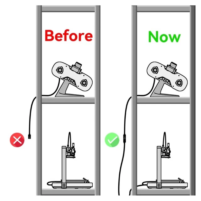 4-PIN EXTENSION CABLE For Lab For Lite 4pins Printer Cord 100CM $9.96 ...