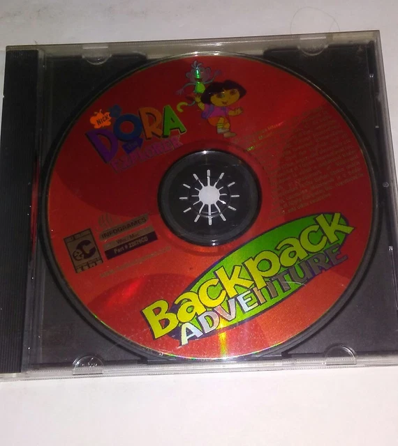 DORA THE EXPLORER: Backpack Adventure Kids PC Game CD-ROM Nick Jr ...