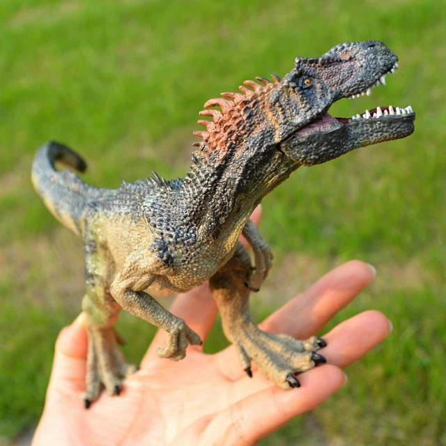 KIDS REALISTIC DINOSAURS Allosaurus Figure Animal Model {δ Toy >ю эζ ё ...