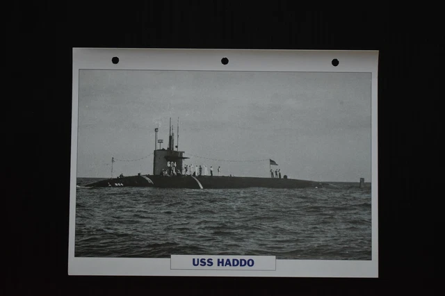 ATLAS NAVAL USS HADDO 1962 Nuclear-powered Submarine Photo Print Maxi ... ATLAS NAVAL USS HADDO 1962 Nuclear-powered Submarine Photo Print Maxi ...