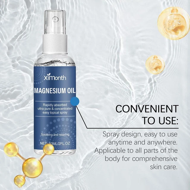 PURE MAGNESIUM OIL Spray - 100% Pure & Natural Magnesium Oils d Sales ...