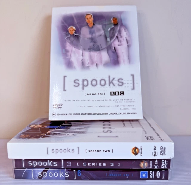 SPOOKS - COMPLETE Seasons 1 2 3 6 Region 4 $27.95 - PicClick AU