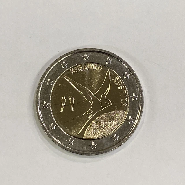 2 Euro Estonia 2023 La Rondine Unc Da Rotolino Spedizione