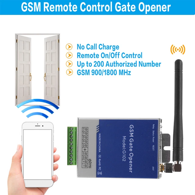 UK* G102 DOOR Opener Free Call Wireless Door Opener Module for Smart ...