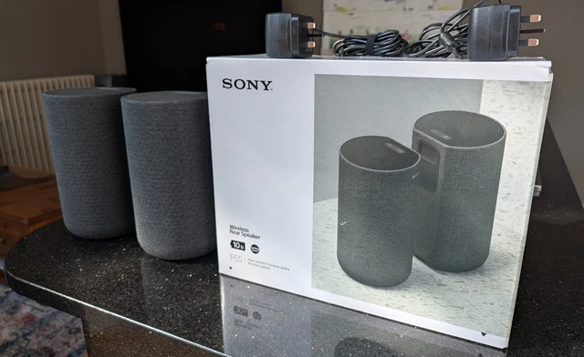 SONY SA-RS5 180W Wireless Rear Speakers with Built-in Battery £410.20 - PicClick UK