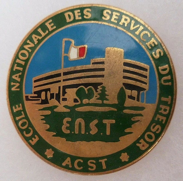 INSIGNE ENST ECOLE Nationale des Services du Trésor France ACST ...