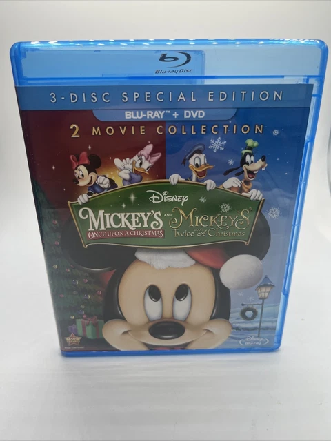 MICKEYS ONCE UPON a Christmas/Mickeys Twice Upon a Christmas (Blu-ray ...
