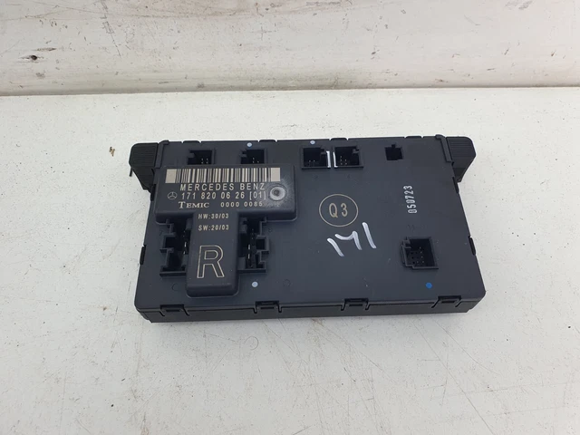 MERCEDES SLK R171 Door Module Driver Side Right Door Control Unit ...